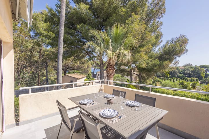 Appartement Vue Mer Résidence Sécurisée - Ramatuelle