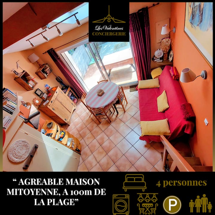 Maison Mitoyenne Dans Résidence Proche De La Plage - Soulac-sur-Mer