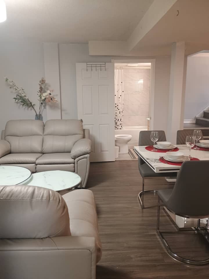 Ajax Newly Furnished 2 Bdrs. Basement + Wash/drier - Ajax