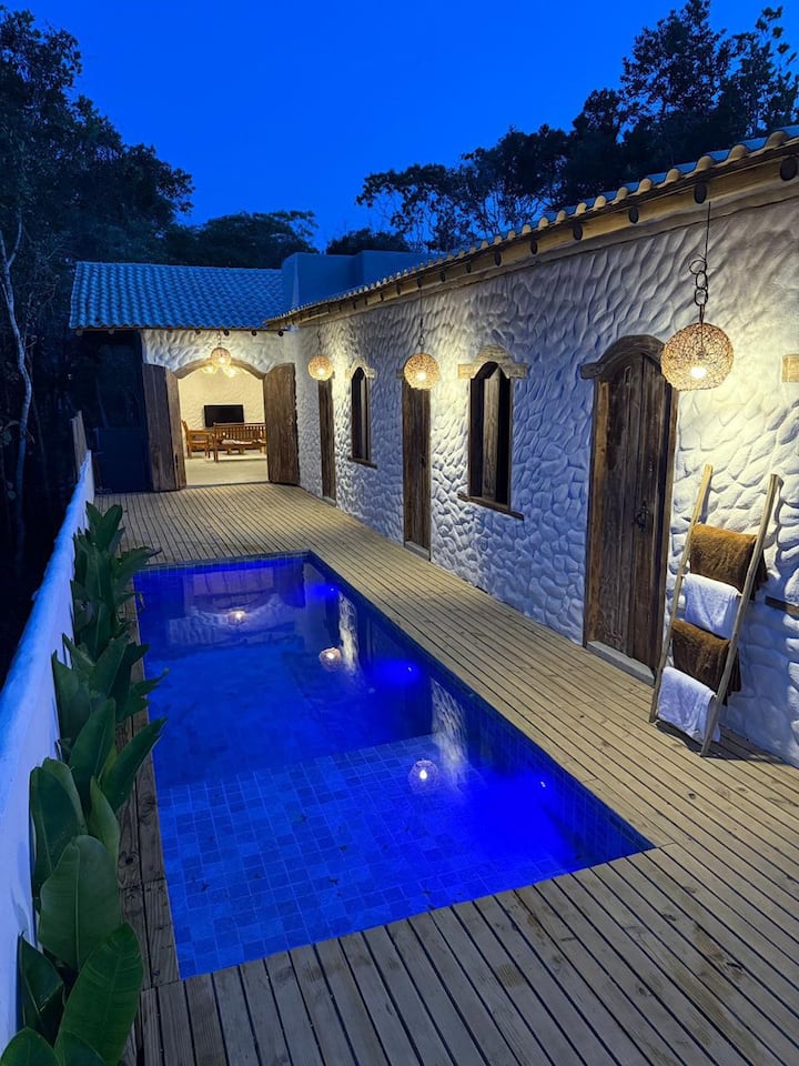 4 Suítes Com Piscina. Trancoso. Condomínio Fechado - Trancoso, Brasil