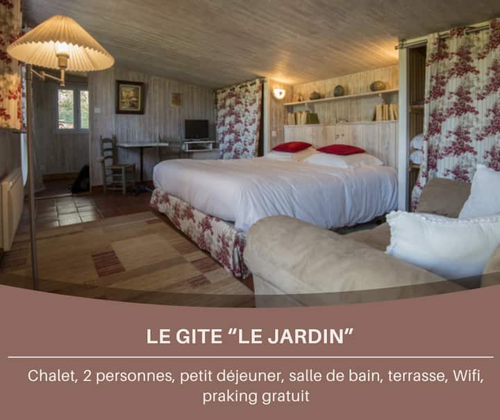 La Belle Epoque - Gîte Le Jardin, Terrasse, 2 Pers - Aurillac