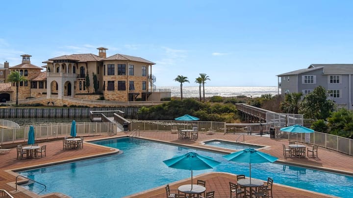 Isle Of 305 San Remo  Gulf-front, Gated, Pool, F - Santa Rosa Beach, FL
