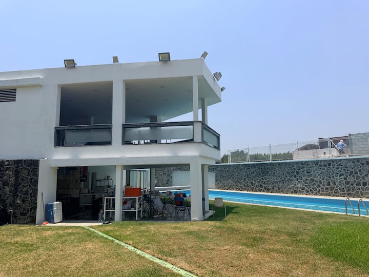 Casa Para 20+ Con Alberca En Morelos Temixco - Cuernavaca