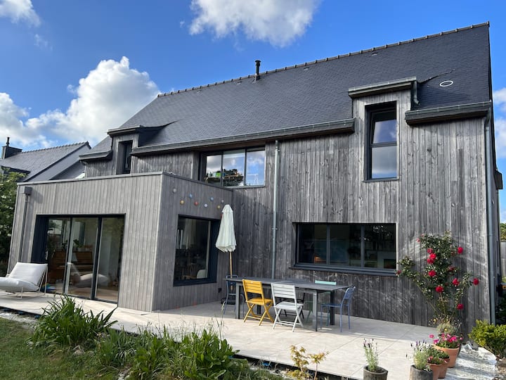 Maison Bois Entre Océan Et Golfe Du Morbihan. - Damgan