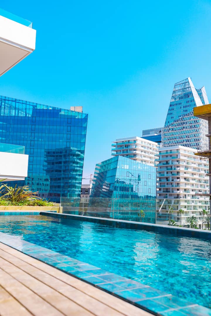 Cfc I 2 Br I Pool I Terrace I Gym - Casablanca