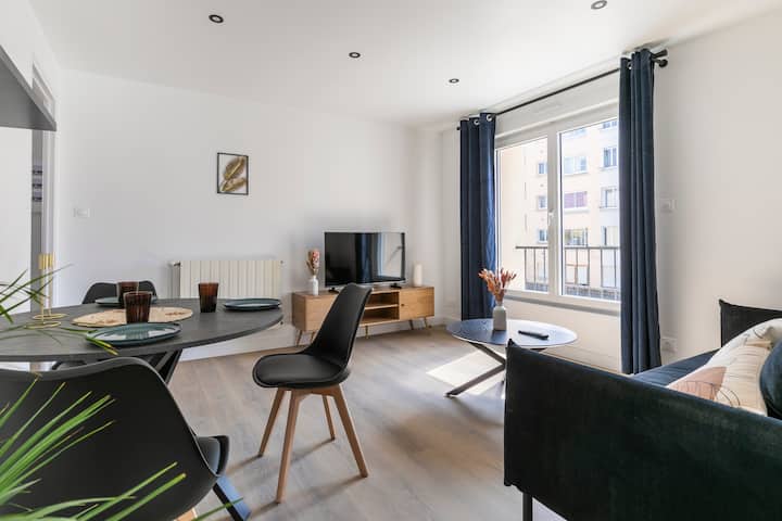 Appartement Lumineux & Calme • 3 P • King Size • - Quimper