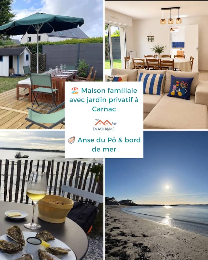 Maison 8 Pers/anse Du Pô/plage/menhirs/bourg - Quiberon