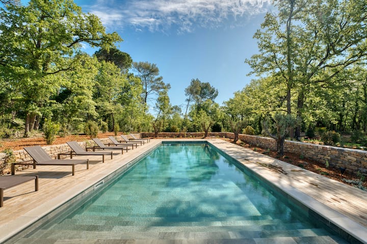 Wine Estate With Spa In The Heart Of Provence - Nans-les-Pins