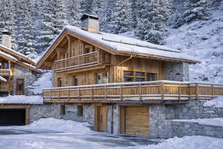 Chalet L'heure Dorée Plateau Rd-point Superbe Vue - Méribel