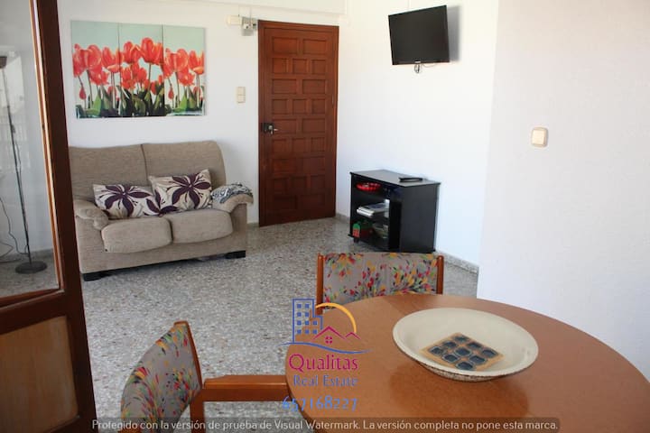 Apartamento A 50 M Del Mar. - Oliva