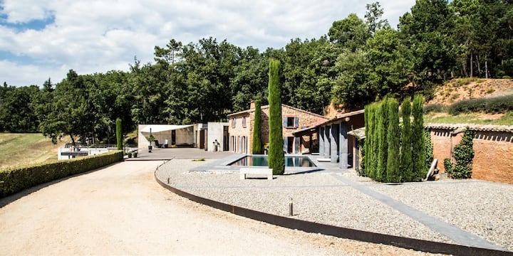 Propriété D’exception Au Milieu Des Ocres - Roussillon