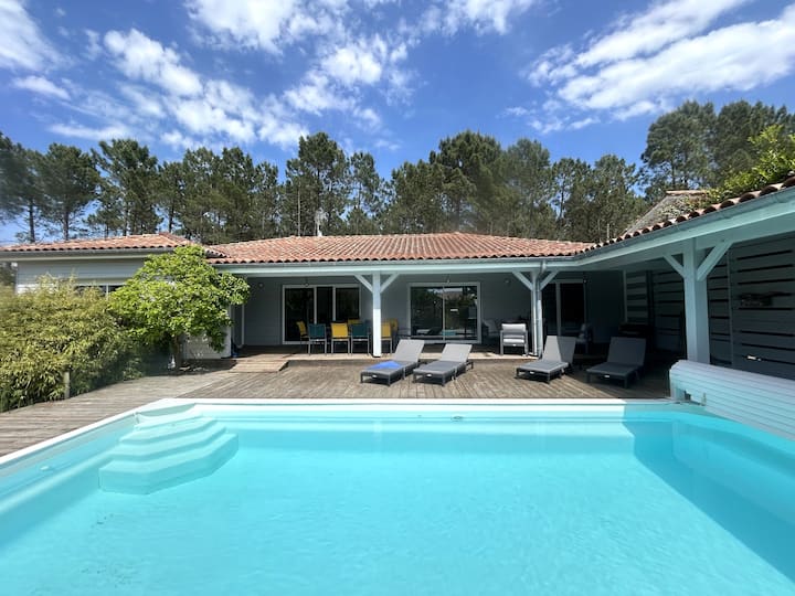 Villa Rémiline, 9 Pers. Proche Plages Et Golf - Moliets-et-Maa