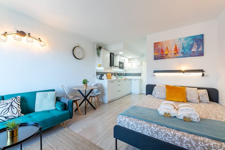 Contemporáneo Estudio Con Hermosa Vista En Minerva - Benalmádena