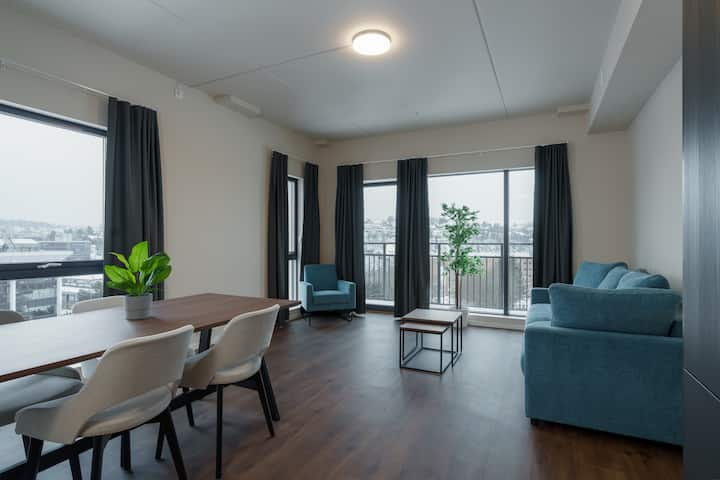 7601- Spacious Modern Apartment With Two Balconies - Oslo
