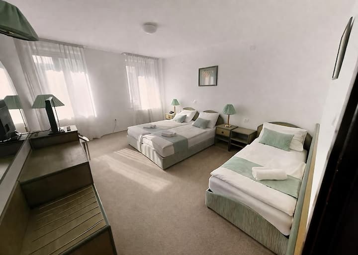 Hotel Lucija B&b - Triple Room By The Soča River - Most na Soči