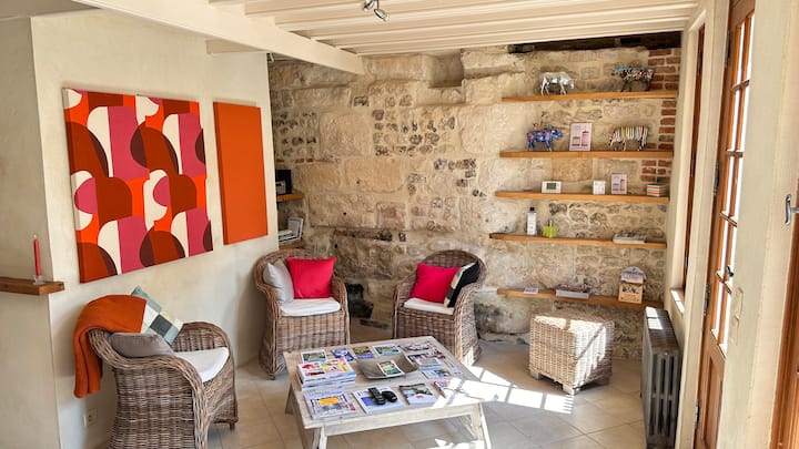 Maison De Charme Avec Jardin En Plein Centre-ville - Pont-l'Évêque