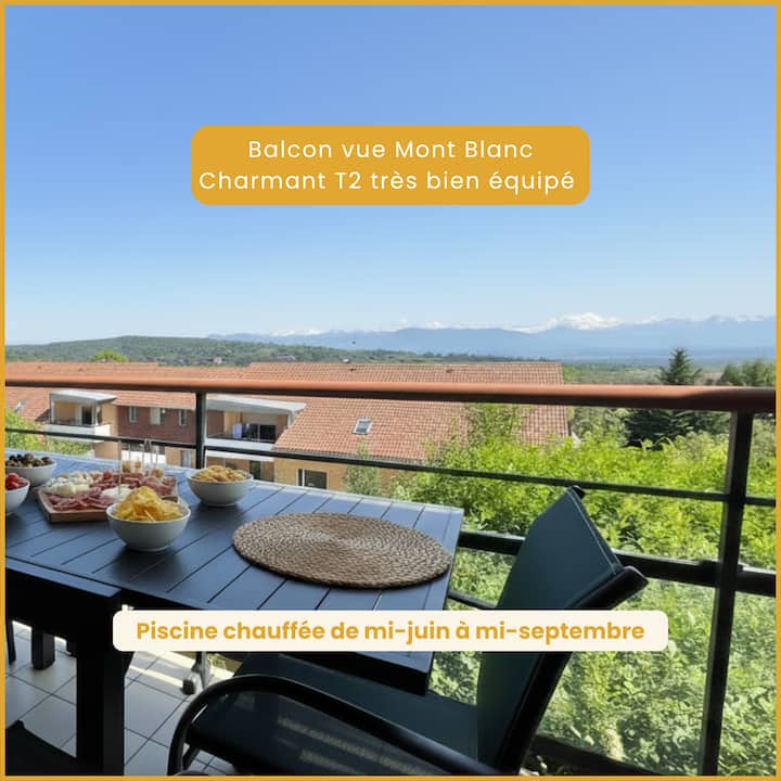 Chez Charles I Balcon Vue Mont Blanc - Divonne-les-Bains