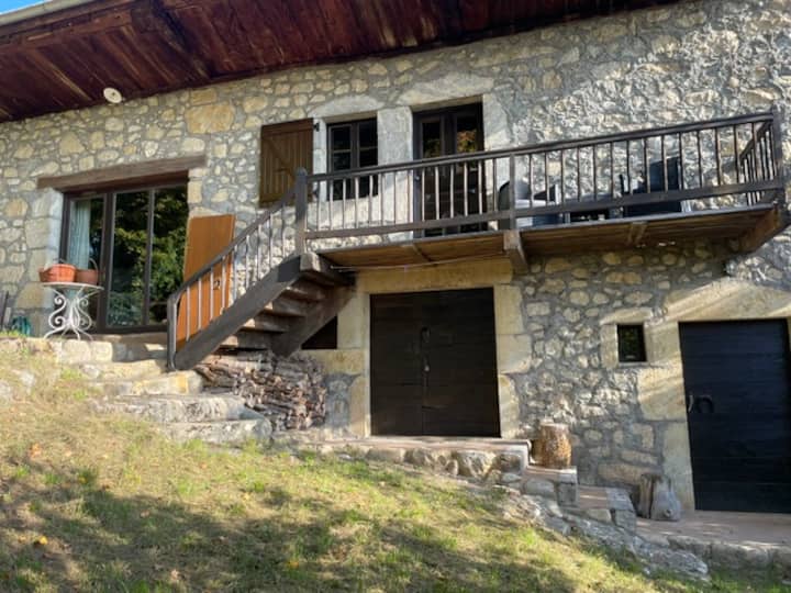 Authentique Maison Des Bauges Avec Vue - Alby-sur-Chéran