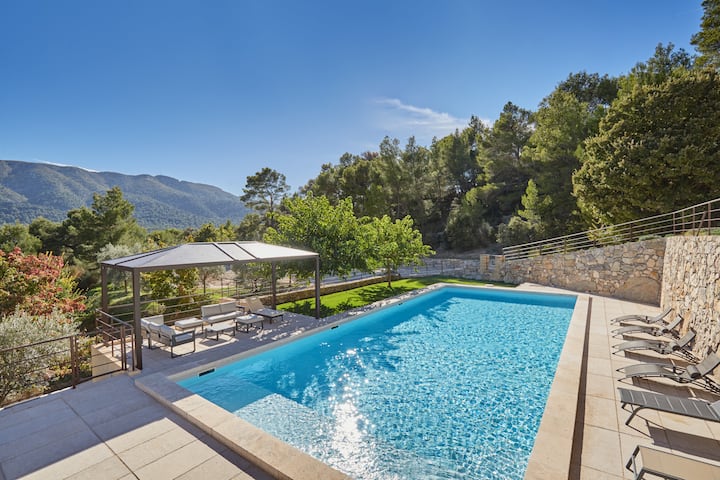 Maison Exceptionnelle - Piscine - Vue - Proche Aix - Rousset