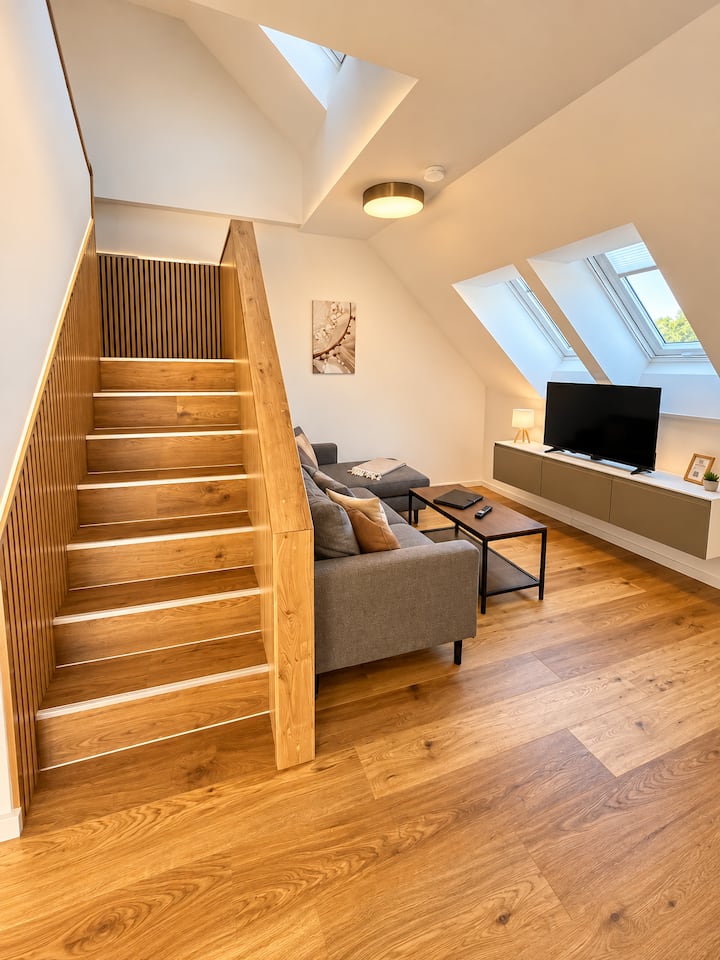 Dachwohnung Mit Terrasse & Grill Nahe Plauer See - Plau am See