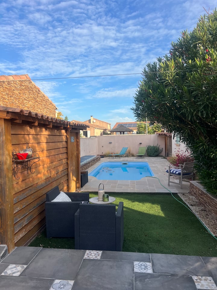 Studio Indépendant Avec Piscine En Provence - Fos-sur-Mer