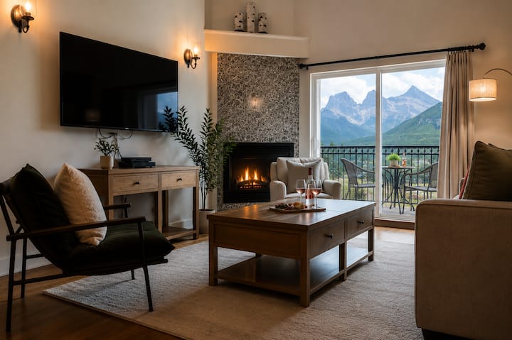 Penthouse With Waterpark | Views| Sleeps 8 - Canmore