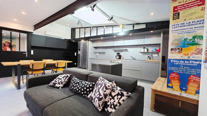 *Le Loft Du Terminus* - Malo-les-Bains