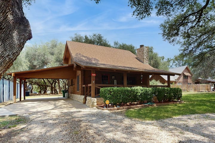 4br Log Home With Private Dock, Lake Near, Deer - Horseshoe Bay, TX