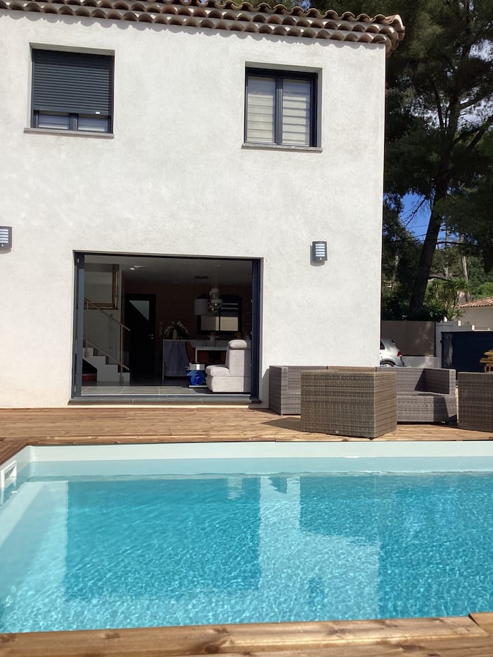 Maison Avec Piscine - Proche Plages - Toulon