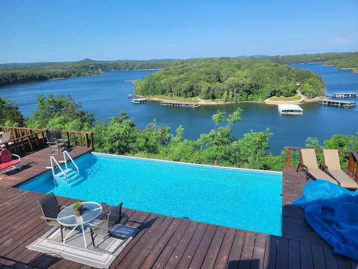 Stunning Views + 80 Acres Of Nature + Bbq - Shell Knob, MO