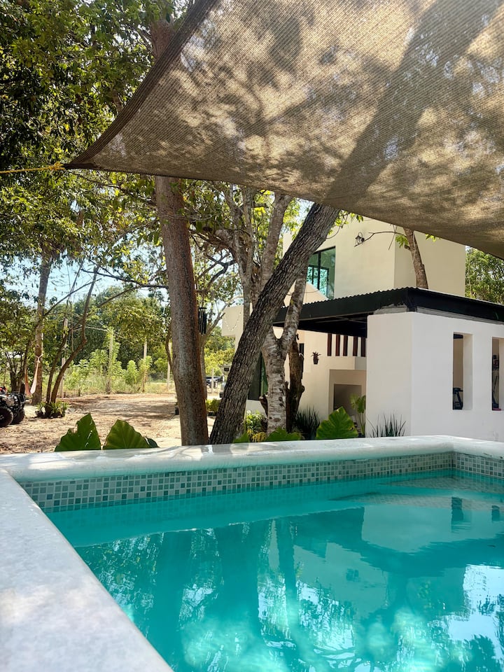 Tiny House Tatemados: Naturaleza Y Alberca - Campeche