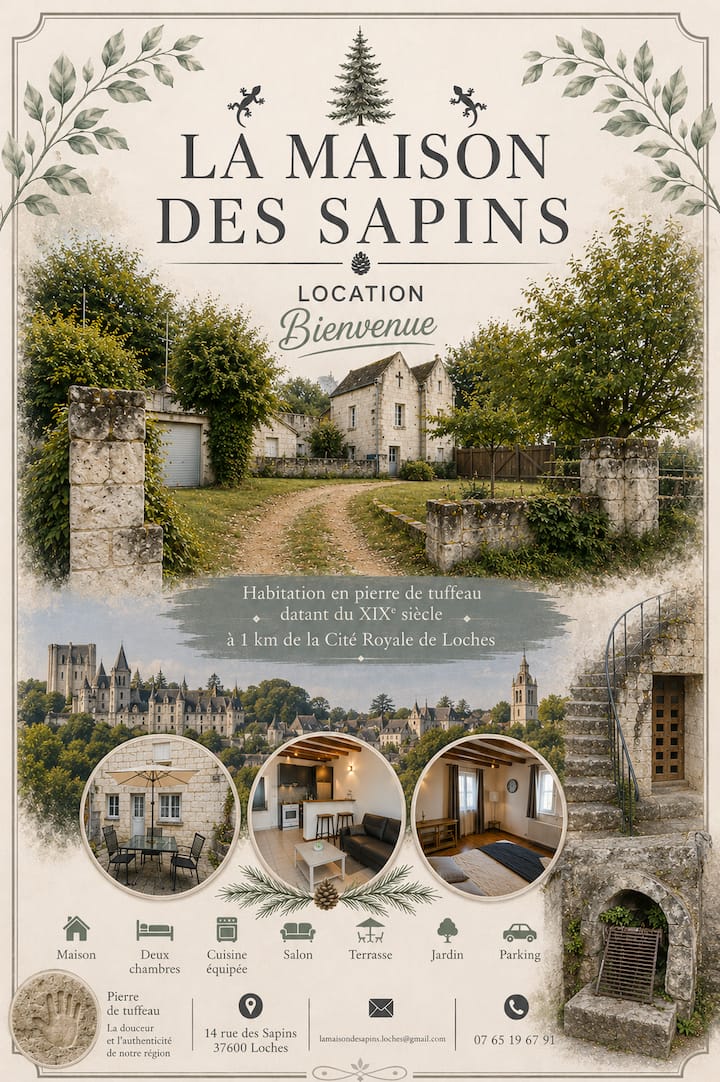 La Maison Des Sapins
La Campagne A La Ville - Loches