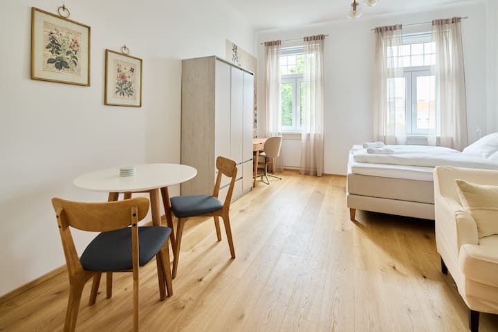 Helles Studio Apartment Mit Unverbautem Blick - Wien