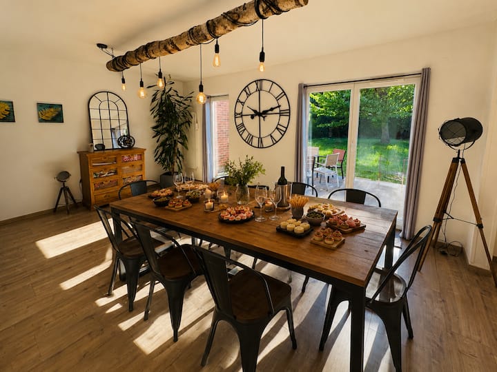 Maison Cosy 3 Chambres - L'escale De Grâce - Gravelines