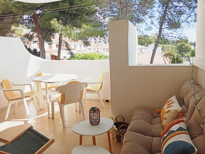 Reláx Mediterráneo Con Terraza, Piscina Y Playa - Torreblanca