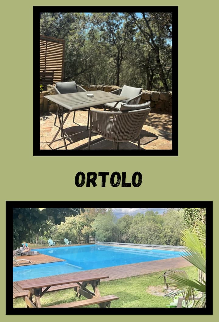Domaine Pero Longo : Chambre Triple «&nbsp;Ortolo&nbsp;» - Sartène