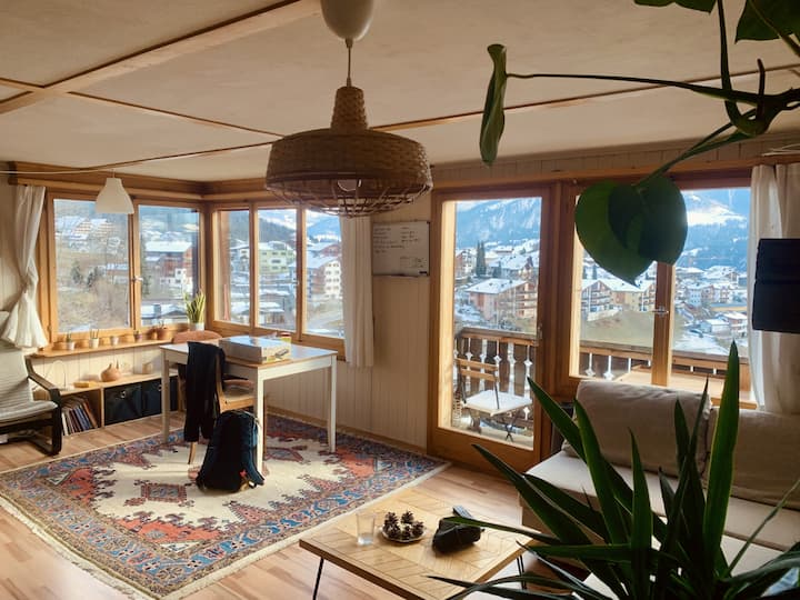 Chalet Mit Panoramaaussicht In Laax - Laax