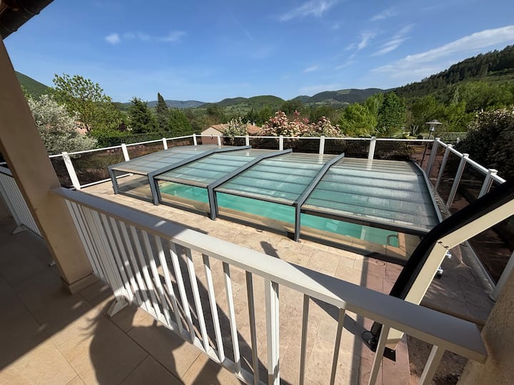 Gite Moderne Et Lumineux Avec Piscine - Nant 12230 - Nant