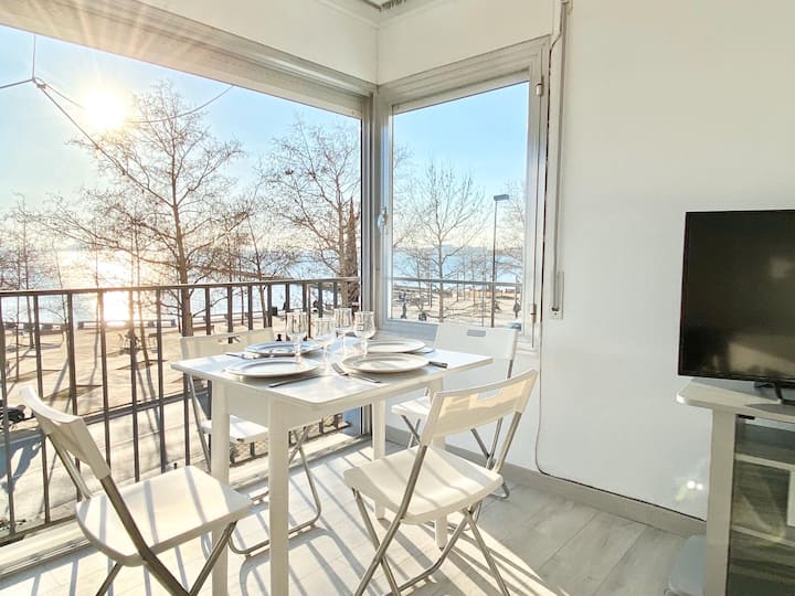 Estudio Frente Al Mar En Roses Con Vistas - Roses