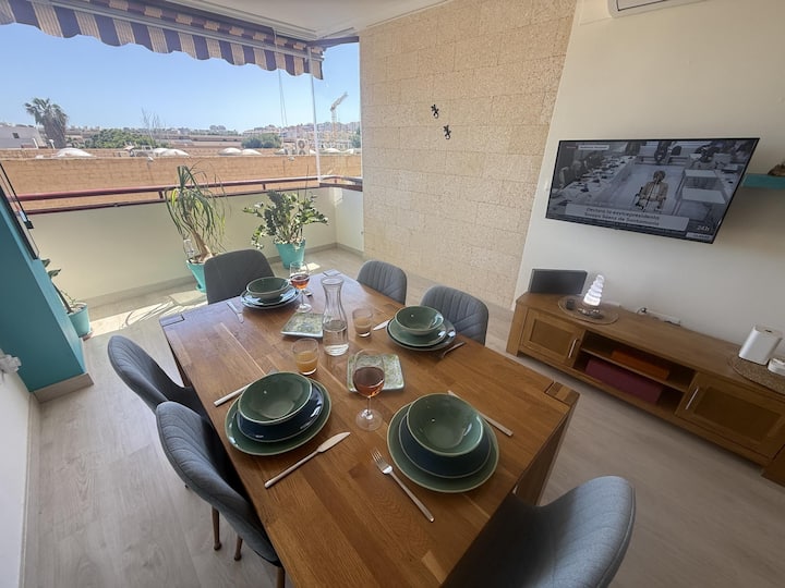 Elegante Y Zen Con 2 Habitaciones Piscina Parking - Alicante (Alacant)