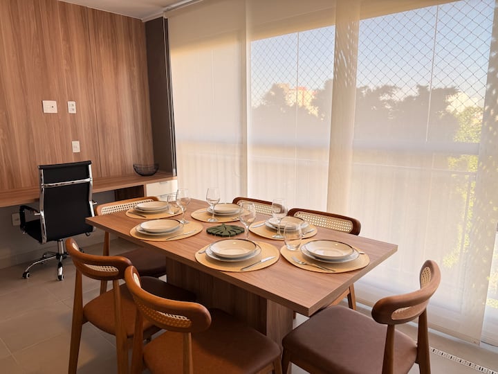 2 Dorm. 7km Gru Airport/garage/pool/gym - Guarulhos