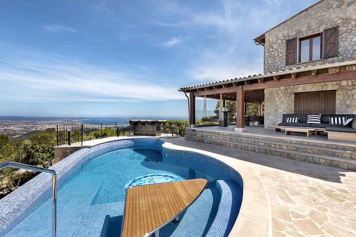 Villa Carlini, Con Piscina Priv Para 10 Personas - Palma di Maiorca