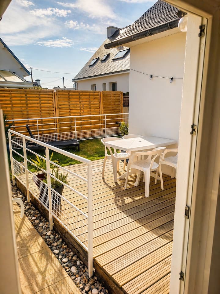 Maisonnette Avec Terrasse Plage à Pieds - Quiberon