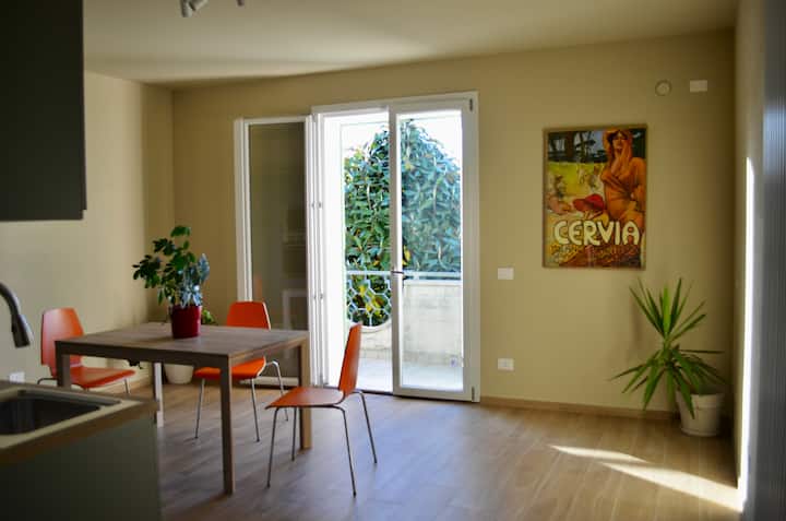 La Papessa - Bilocale Con Cucina E Giardino - Milano Marittima