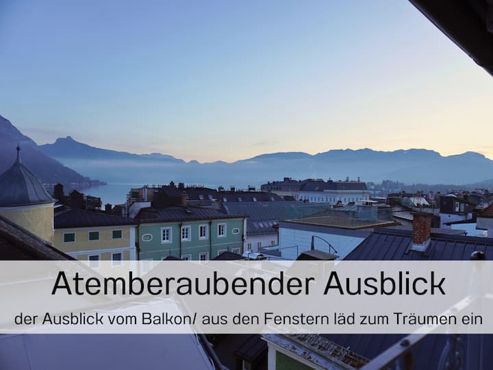 Altstadt Maisonette Gmunden – Balcony & Lake View - Gmunden