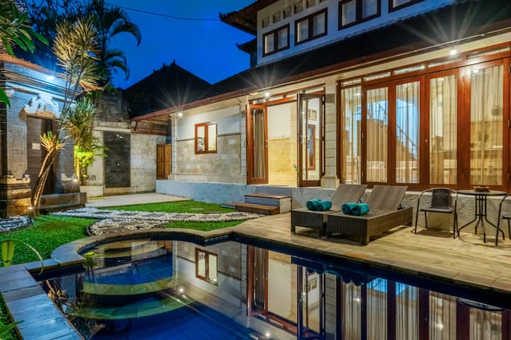 Spacious 3br Pool Villa | 5 Min To La Favela - Seminyak