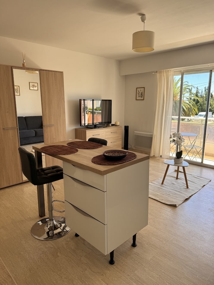 Studio Cosy à 5 Min Des Plages D’antibes Les Pins - Juan les Pins