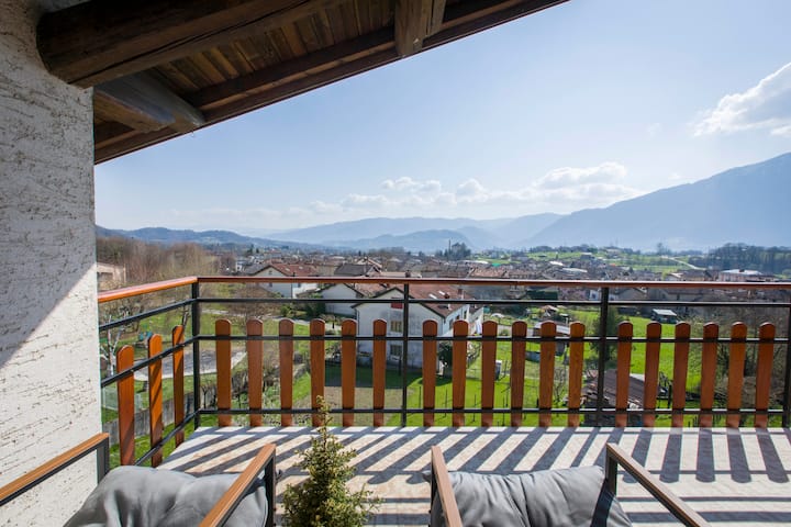 Bellissimo Appartamento Ai Piedi Delle Dolomiti - Pedavena
