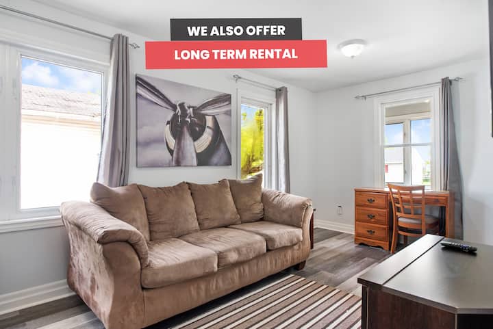 C4 Main - Nice&clean 3 Bedrooms | 1km Nbcc Moncton - Moncton
