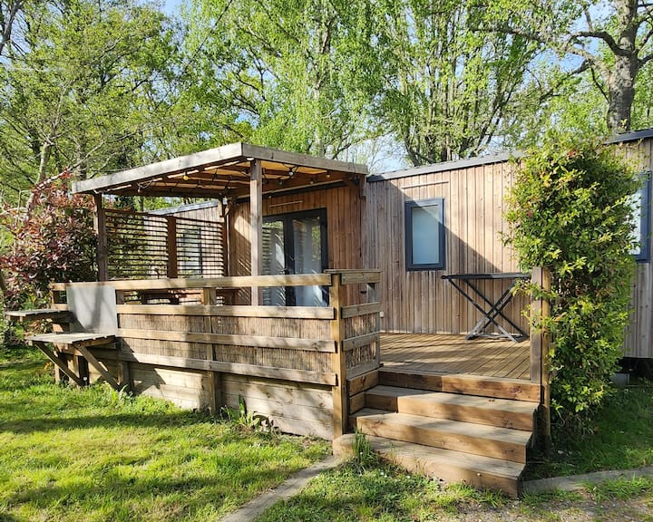 Mobil-home Camping 5* - Sanguinet